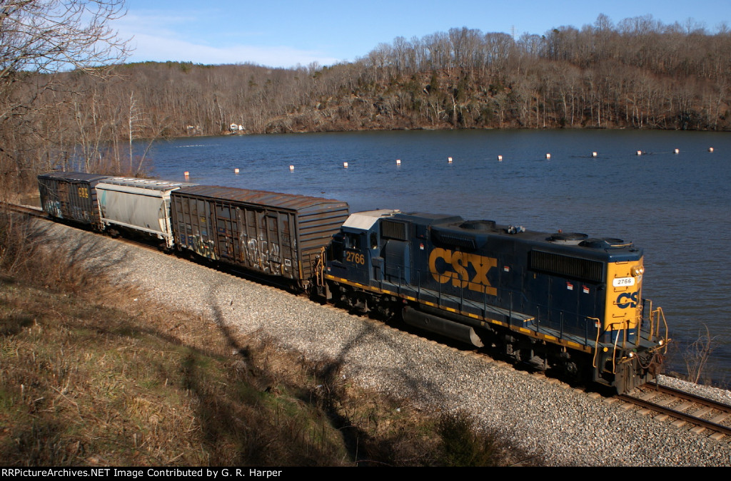 518 - a short H74418 long-hood forward from the backyard on a mild January afternoon